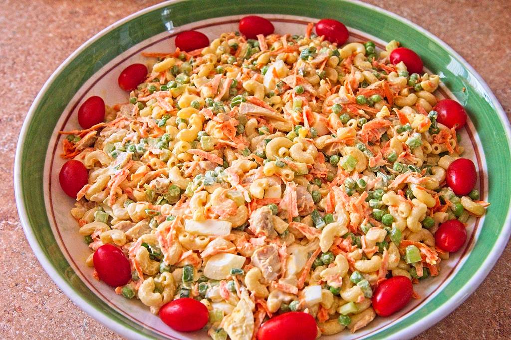 Salade de macaroni au poulet – Bienvenue sur Le Québec cuisine